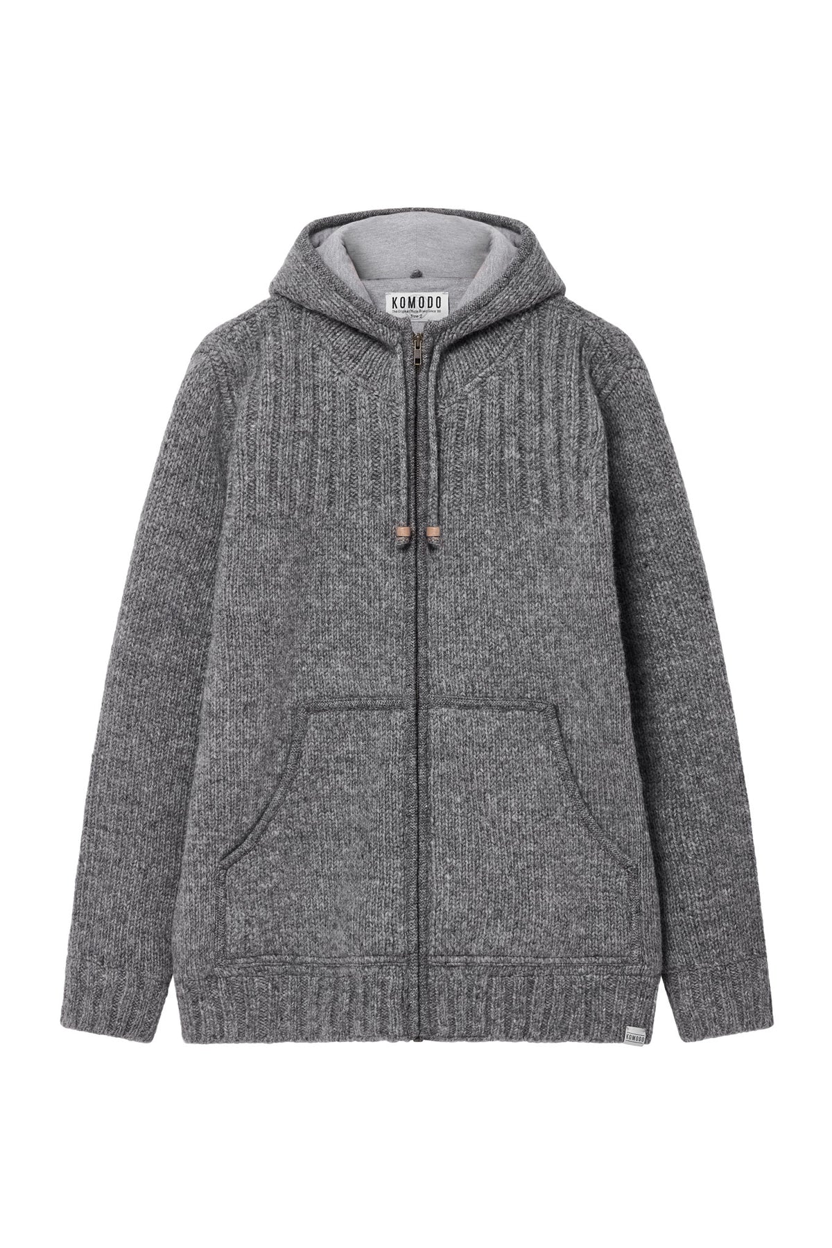 EMU JACKET | Grey Organic Cotton Men's Jacket | Komodo Fashion