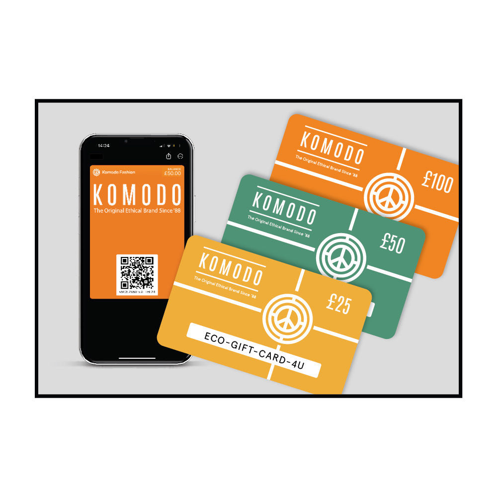 Organic fashion Gift Cards